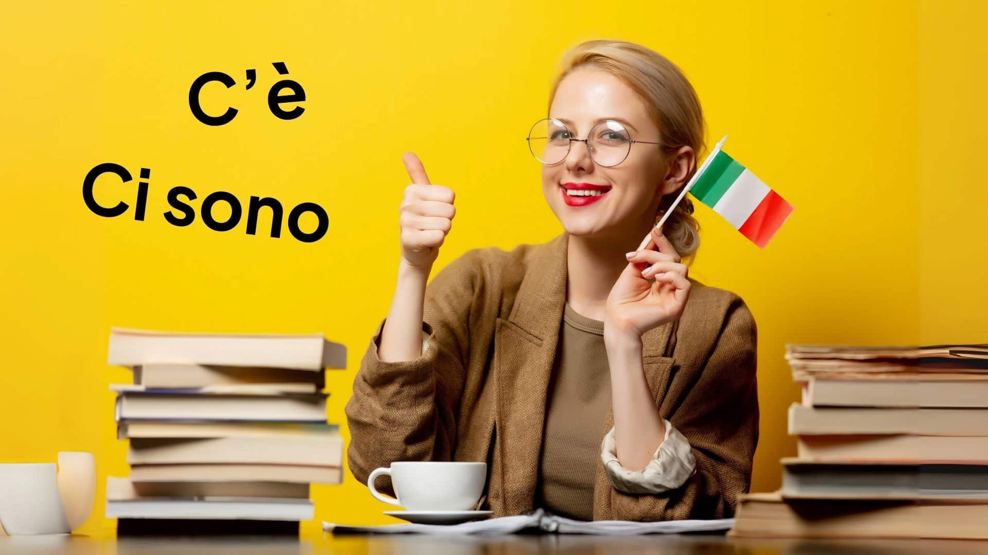 Die Verwendung von "c'è" und "ci sono" auf Italienisch